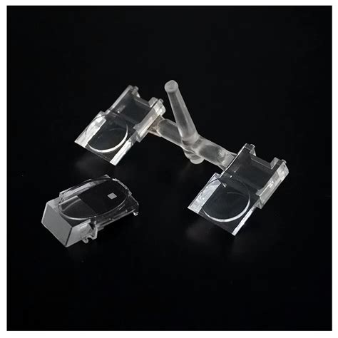 Customized Fingerprint Scanning Lens Processing Optical Lens For Access Control Safety Terminal