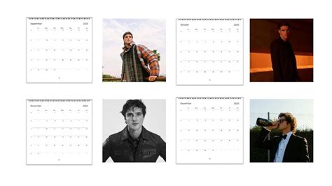 Jacob Elordi 2025 Calendar Celebrity Calendar 2025 Calendar