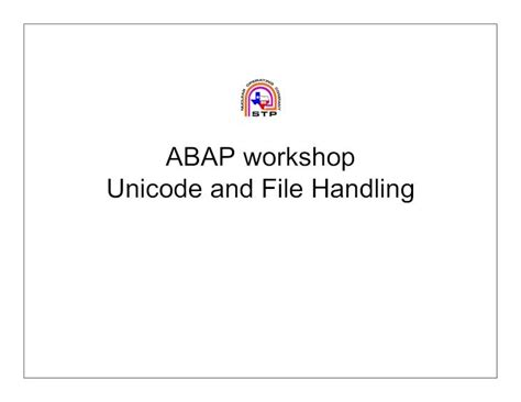pdf abap slide class4 unicode plusfiles dokumen tips