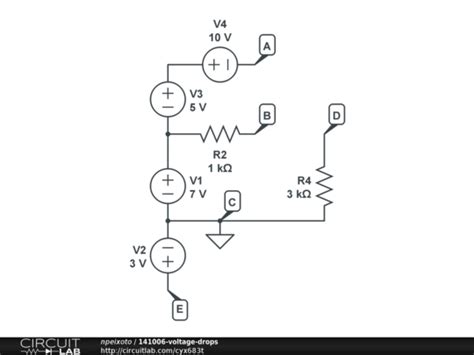 141006 Voltage Drops Circuitlab