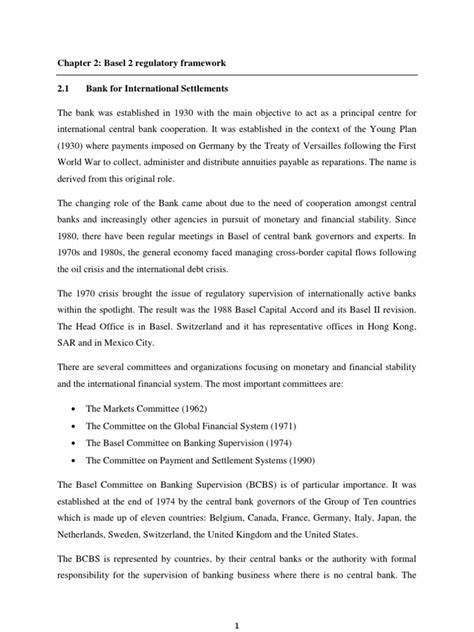 Pdf Week 2 Basel 2 Regulatory Framework Dokumen Tips