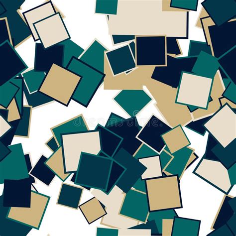 Abstract Pattern Art Background In Illustration Space Geometry Stock