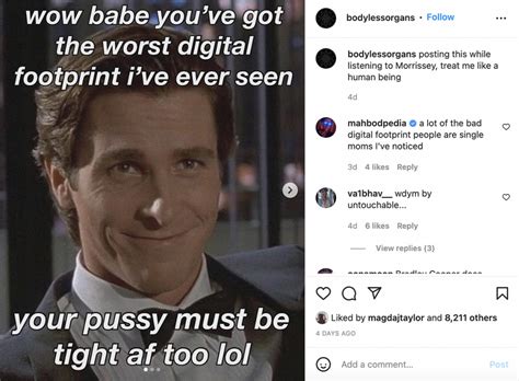 The Cool Unnerving Detachment Of American Psycho Sex Memes