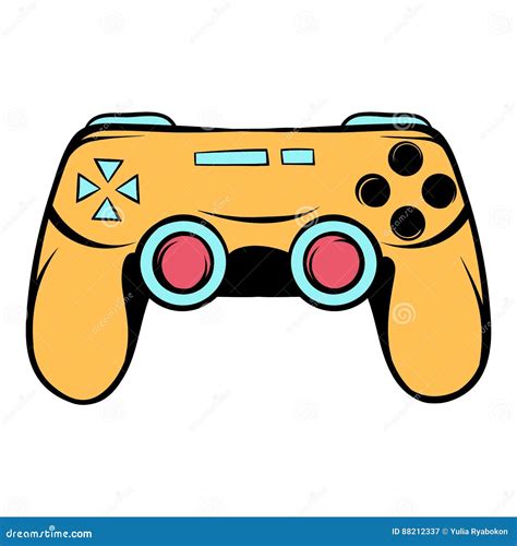 Joystick Icon Stock Vector Illustration Flat Design 91549838