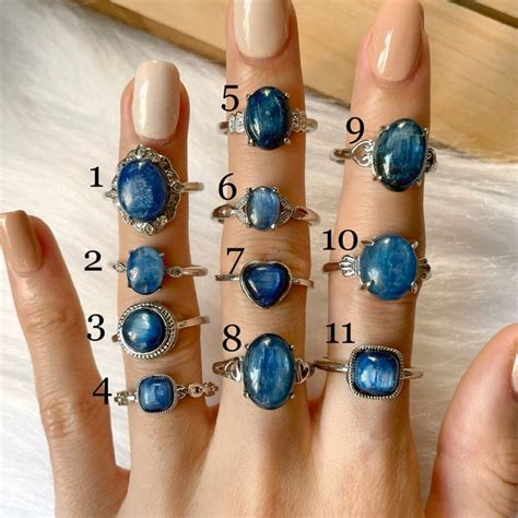 Kyanite Ring Etsy