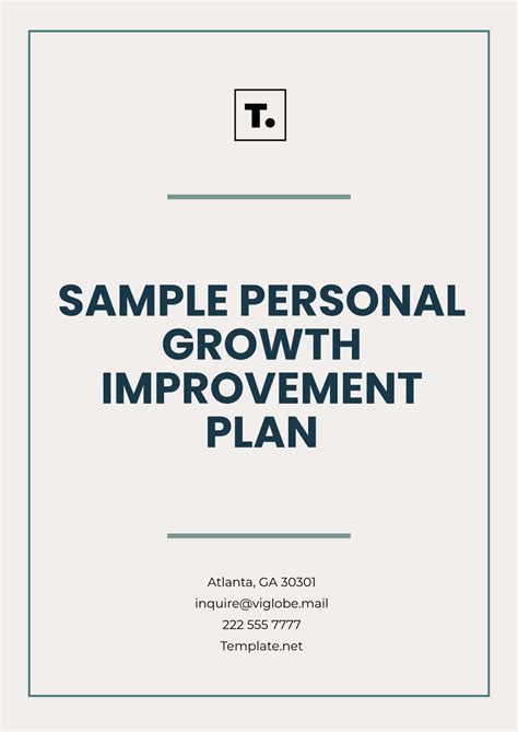 Free Quality Improvement Plan Template To Edit Online