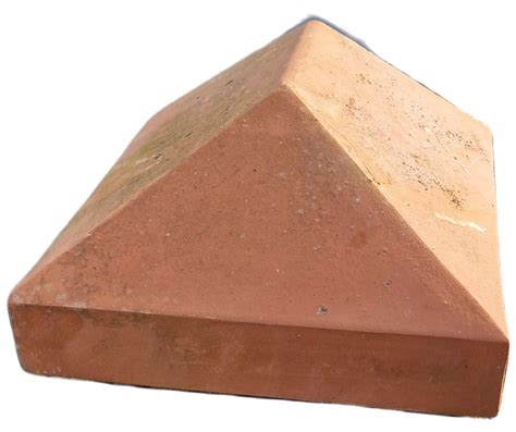 Red Angled Wall Coping Protect And Enhance Your Property