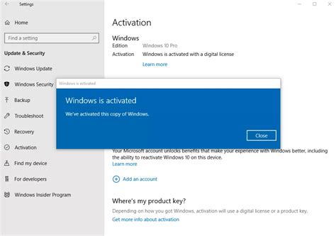 Cara Aktivasi Windows 10 Pro Home Secara Permanen