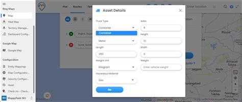 How To Add Asset And Route In The Map
