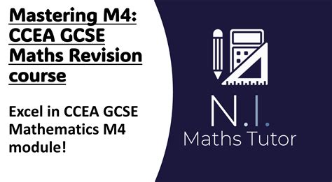 Gcse Mathematics M4 Revision Course Downloadable Notes And Question