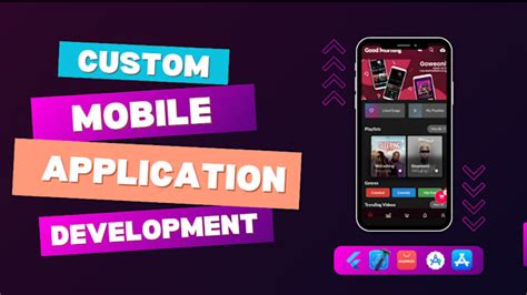 Develop Custom Mobile App With Flutter By Zakflutter Fiverr