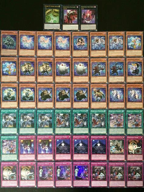 Xyz Complete Deck Ghostrick Xyz Complete Custom Deck For Yu Gi Oh 40