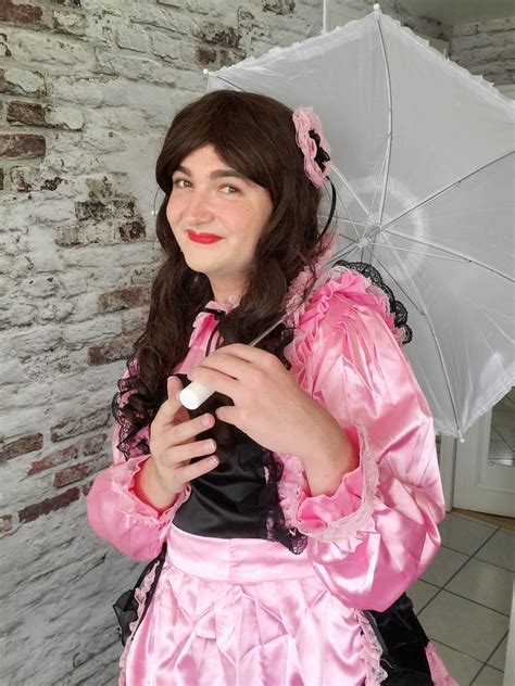 Sissy Pink Black Dress Pics Xhamster