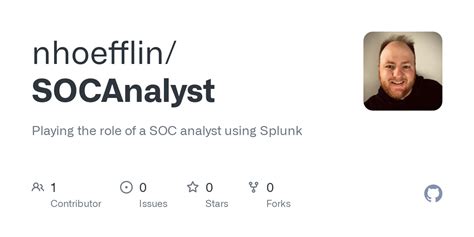 Github Nhoefflin Socanalyst Playing The Role Of A Soc Analyst Using Splunk