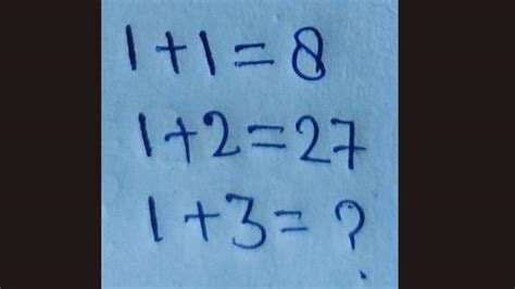 Brain Teaser This Maths Puzzle Will Test The Limits Of Your Logic Can You Solve It In 1 Minute