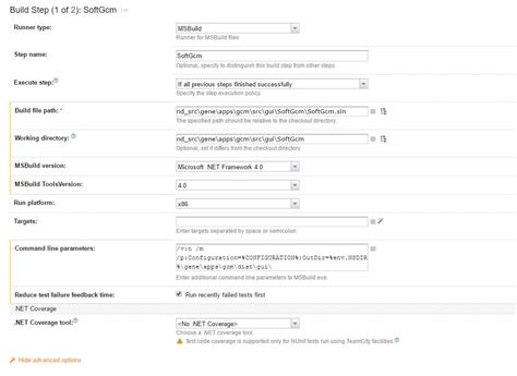 Teamcity Incremental Build Msbuild Stack Overflow