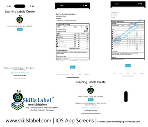 Learning Labels Create App On Ios Skills Based Approach