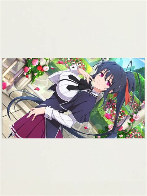 Cute Himejima Akeno Sexy Tits Hot Boobs High School Dxd Ecchi Lewd Hentai Girl Photographic