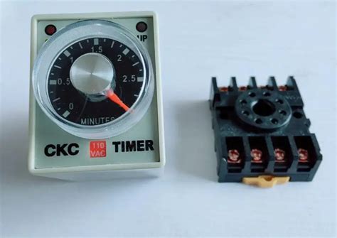 AH3 3 Time Relay AC220V Delay Timer Time Relay 8Pin With Base 6S 10S 30S 60S 3M In Relays From