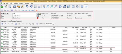 Migrate AR Invoice Summary From Sage Business Vision To Sage 300 ERP Sage 300 ERP Tips