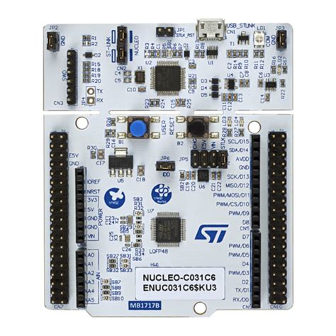 St Stm32 Nucleo User Manual Pdf Download Manualslib
