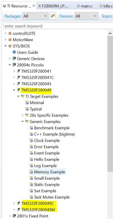 Tms320f280049c Can Tms280049 Use The Sysbios Operating System