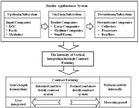 The Conceptual Framework Of The Intensity Of Vertical Integration In