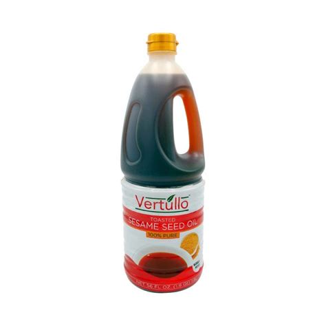 Vertullo® Toasted Sesame Seed Oil 56 Fl Oz 1 8l Cinecitta Tienda