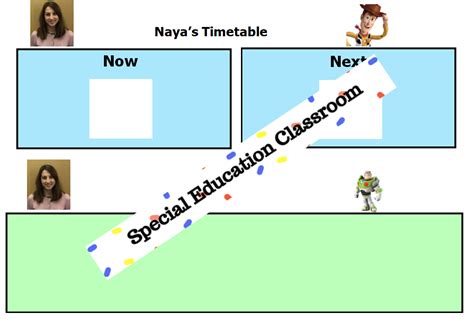 Individual Visual Timetable Autism Special Needs Widgit Behavioural Management Teaching Resources