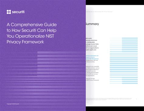 Nist Privacy Framework White Paper Securiti