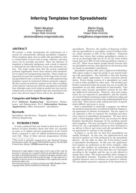 martin lewis spreadsheet intended for pdf inferring templates from spreadsheets — db
