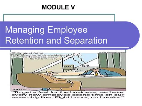 Retention And Seperation Module V Ppt