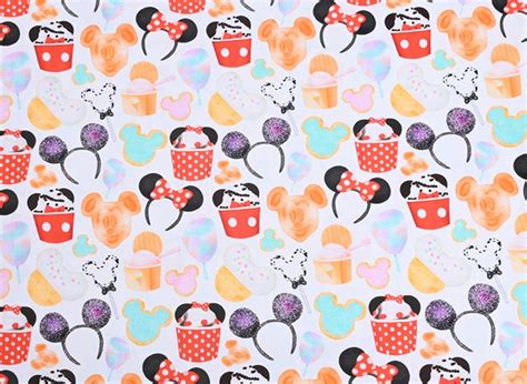 Disneys Mickey Mouse Fabric Mickey Headband Fabric Cotton Cartoon