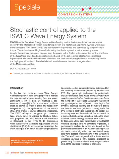 16 Stochastic Control Applied Pdf Rotation Around A Fixed Axis Gyroscope