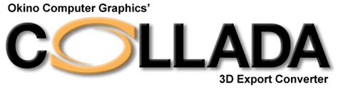 Collada Dae 3d File Export Converter Okino