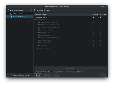 Automount Of Removable Media Doesnt Use The Same Mount Point Rkde