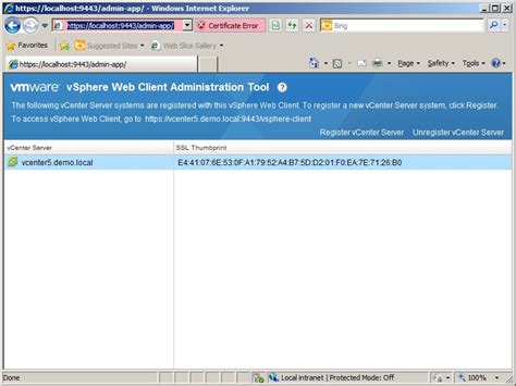 VSphere How To Part Install VSphere Web Client Server VMadmin Co Uk