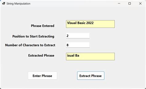 String Manipulation In VB Comprehensive Guide VB Tutor