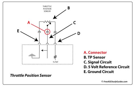 FreeASEStudyGuides Com MAP Sensor Circuit Q And A