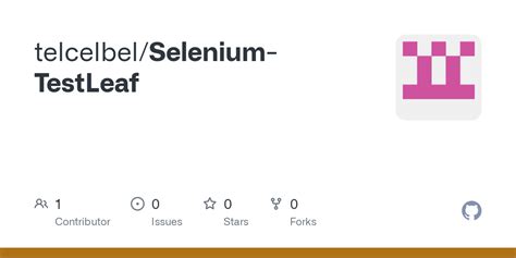 Github Telcelbelselenium Testleaf