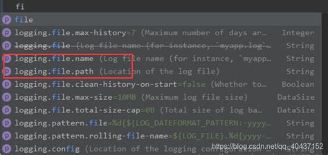 Springboot中日志loggingfile过时以及配置方法【简单】 Csdn博客