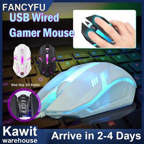 Usb Wired Gaming Mouse High Configuration Wired Mouse With Backlight