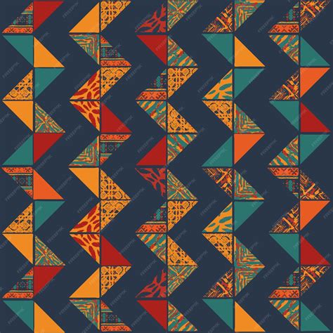 Premium Vector Boho Seamless Pattern