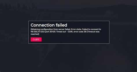 Curl Error Code 28 Problem Fivem Client Support Cfxre Community