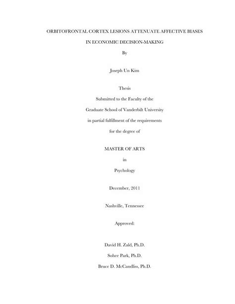 Pdf Orbitofrontal Cortex Lesions Attenuate Affective Biases Dokumen Tips