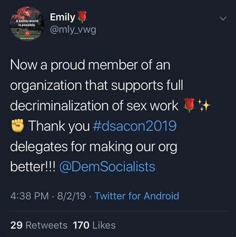 NO WORK BUT SEX WORK DSA Reboots On Labor Organizing R Stupidpol