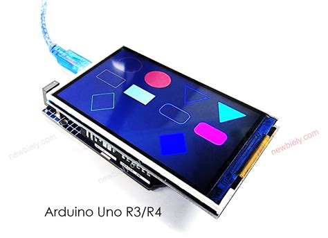 Arduino UNO R4 TFT LCD Display Arduino UNO R4 Tutorial