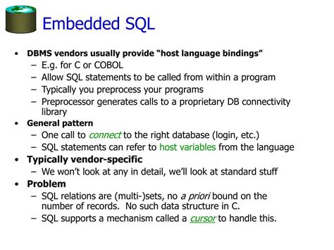 Ppt Sql The Query Language Part 3 Powerpoint Presentation Free