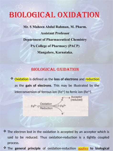 Biological Oxidation And Etc Pdf