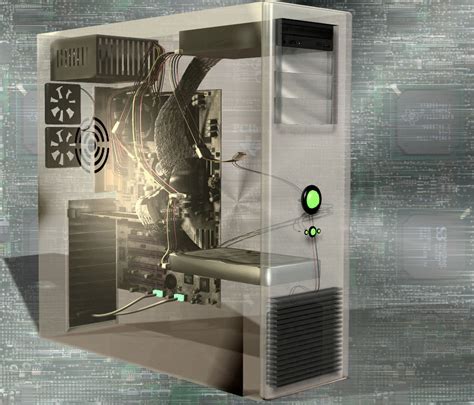 3d Computer Tower Complete